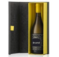 China Custom Rigid Cardboard Liquor Packaging Boxes Champagne Whisky Red Wine Paper Gift Box for sale