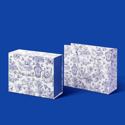 China Rigid Cardboard Magnetic Closure Clear Window Gift Box Packaging Kraft Box With PVC Window for sale