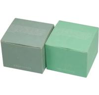 China Small White Green Folding Carton Packaging Custom Packaging Boxes For Medicine Cosmetic Packaging for sale