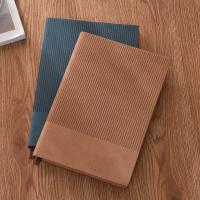 China Spiral Binding Custom Diary Leather Notebook Executive Gift Set for sale