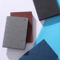 China Business Custom PU Leather Hardcover Journal Promotional Diary School Notebook for sale