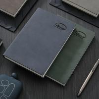 China Custom A5 Softcover PU Leather Note Book Business Office Notebook Journal for sale