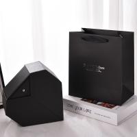 China Rigid Valentine's Day Bow Gift Box With Top And Bottom Cover Large Gift Packaging Box for sale