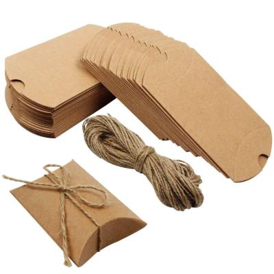 China Folding Gift Box With Rope Spice Handicraft Kraft Paper Eco-Friendly for sale