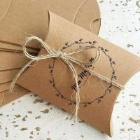 China Folding Gift Box With Rope Spice Handicraft Kraft Paper Eco-Friendly for sale