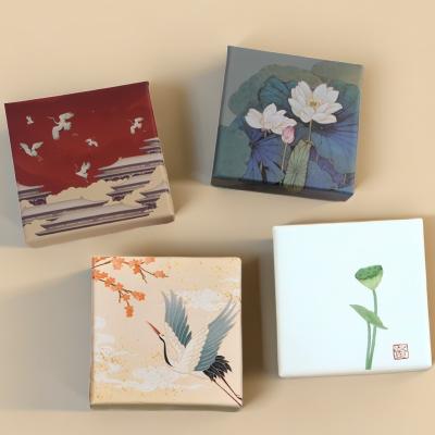 China Gift Box With Printed Fragrance Essential Oil Color Exquisite Souvenir Gift Rigid Gift Box for sale