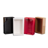 China Customized Rigid Gift Box Open Window Paper Box Wedding Party Flower Gift Doll for sale