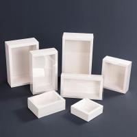 China Customized Rigid Gift Box Open Window Paper Box Wedding Party Flower Gift Doll for sale