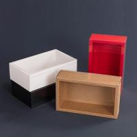 China Customized Rigid Gift Box Open Window Paper Box Wedding Party Flower Gift Doll for sale