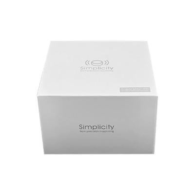 China Thickened Small White Box Cosmetic Packaging Box Folding White Cardboard Box Bulk Color Box Customization for sale