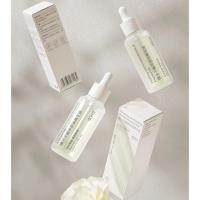 China Custom Cosmetic Packaging Box Essential Oil Cream Lotion Box White Cardboard for sale