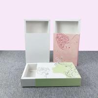 China Customized Logo Wholesale Jewelry Packaging Hard Gift Box Eco-friendly Luxury Drawer Type Paper Box for sale
