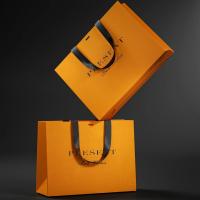 China Factory Custom Paper Bags With Logo Printed Paper Bags With Handles Shopping Bag for sale