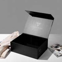 China Foldable Hard Paper Magnetic Gift Box Packaging Matte Paper Box Luxury Packaging Suitable For Clothing Gifts Cosmetics for sale