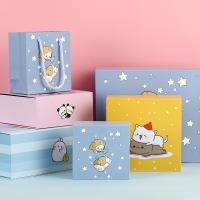 China Custom Size Cardboard Boxes Cartoon Cute Birthday Gift Box wholesale for sale