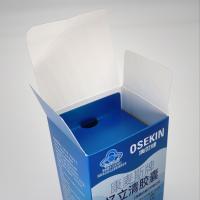China Custom Wholesale White Paper Pharmaceutical Pill Health Products Packaging With Logo for sale