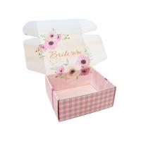 China Custom Printed Folding Square Hart Decorative Pretty Gift Boxes For Tea Coffee Drinks for sale