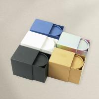 China Factory Customized Logo Wholesale Luxury Paper Packaging Gift Drawer Box  For Jewelry Candle Cosmetics Clothes for sale