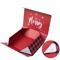 China Christmas Gift Box Printing Rigid Folding Paper for sale