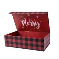 China Christmas Gift Box Printing Rigid Folding Paper for sale