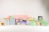 China Custom Printed Cosmetic Packaging Boxes Makeup Paper Box For Skincare Card Packaging Box for sale