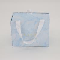 China Valentine's Day Wholesale Customized Gift Packaging Box With Handle Cardboard Drawer Packaging Box for sale