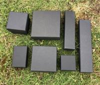 China Rectangular Paper Universal Packaging Black Gift Box Scarf Gift Box Manufacturer Custom Empty Box for sale