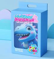 China Custom Window Gift Box for Toys Cups Badges Underwear Socks Creative Cardboard Packaging Box with Clear Display for sale