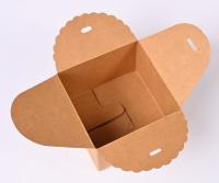 China Customized Takeaway Fast Food Paper Box Hot Dog To Go French Fried Chicken Paper Hamburger Box Printing for sale