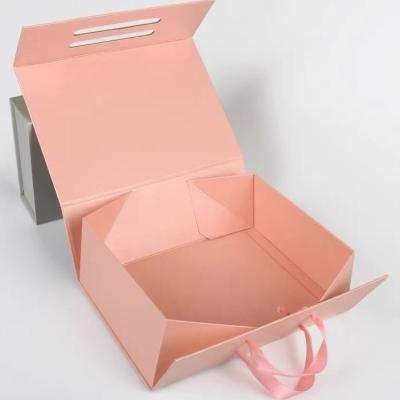 China Colorful Packaging Folding Box Holiday Gift High End Gift Box Magnetic Hot Stamping Concave And Convex Empty Box for sale
