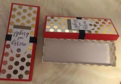 China Customized Cosmetic Packaging Box Toiletries Box With Lining for sale