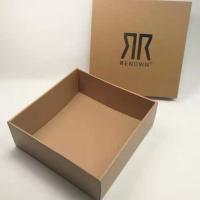 China Customized Exquisite Kraft Paper Special Paper Rigid Gift Box For Jewelry Clothes And Shoes for sale