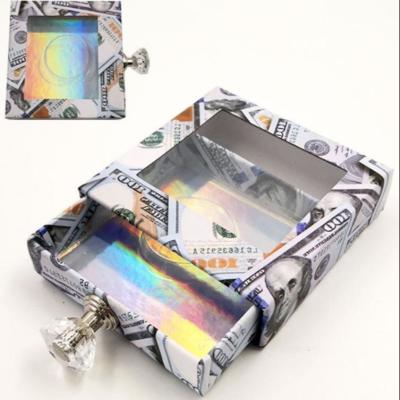 China Luxury Magnetic Foldable Display Box With Transparent Window For Cosmetics And Gifts for sale