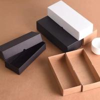 China Eco-Friendly White Kraft Folding Boxes Custom Size For Product Packaging for sale