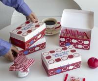 China Custom Printed Folding Paper Boxes For Snacks Treats And Festive Packaging for sale