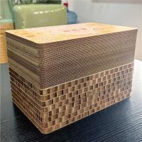 China Eco-Friendly Honeycomb Paper Insert Packaging Box With Die Cut Compartments For Bottles And Fragile Items for sale
