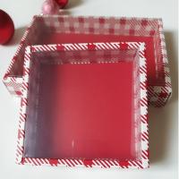 China Christmas Candy Gift Paper Boxes With Festive Designs For Cookies And Small Gifts for sale