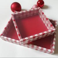 China Christmas Candy Gift Paper Boxes With Festive Designs For Cookies And Small Gifts for sale