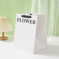China Eco-Friendly Flower Paper Bags With Handle For Bouquets And Gifts for sale