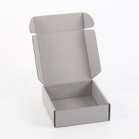 China Express Logistics Packaging Box Dark Gray Airplane Box Corrugated Folding Paper Box Double-Sided Printing Color Box Wholesale for sale