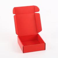 China High-Value Red Display Box Thickened Jewelry Color Packaging Box Express Jewelry Packaging Box Can Be Printed With LOGO for sale
