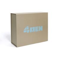 China Luxury Foldable Rigid Gift Box With EVA Insert For Pen Notebook And Stamp Set for sale