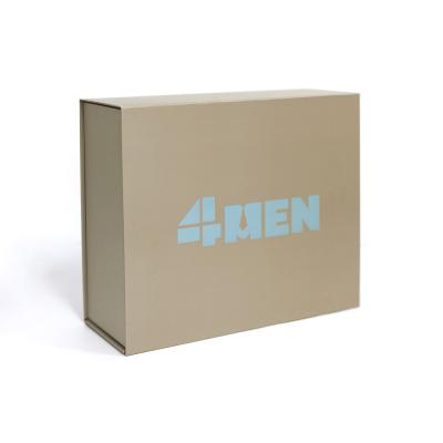 China Luxury Foldable Rigid Gift Box With EVA Insert For Pen Notebook And Stamp Set for sale
