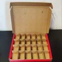 China Corrugated Mailer Style Christmas Countdown Box For Toys And Gifts for sale