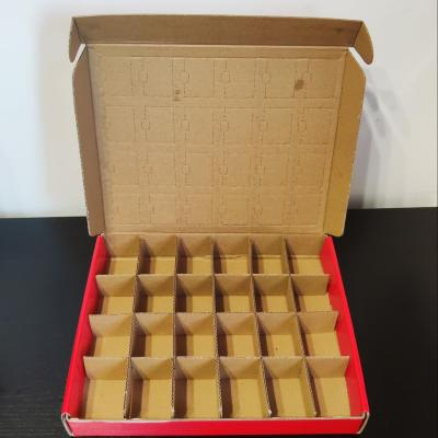 China Corrugated Mailer Style Christmas Countdown Box For Toys And Gifts for sale