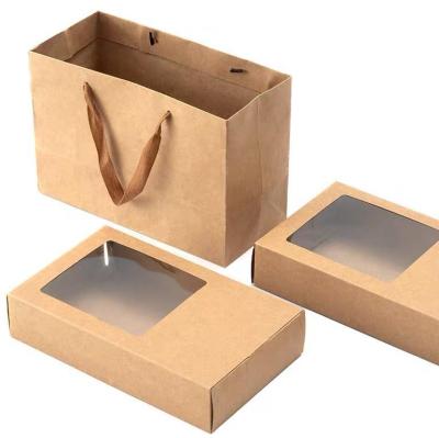 China Custom Drawer Packaging Box With Clear Window For Tea Bags Dried Fruits And Nuts for sale