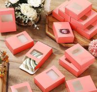 China Eco Friendly Kraft Gift Box With Clear Window For Bath Soap Candy Or Cookies for sale