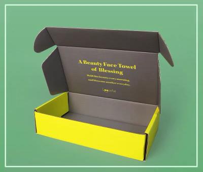 China Eco Friendly Kraft Mailer Boxes For E Commerce Packaging with custom logo for sale