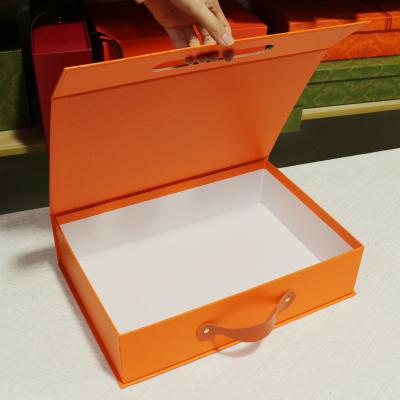 China Luxury Foldable Magnetic Gift Box With Custom Logo Rigid Flat Pack Packaging For Clothing Cosmetics for sale