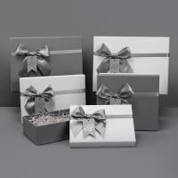 China Cosmetic Packaging Box Gray Gift Box Souvenir Gift Box Tanabata Gift Box Wholesale for sale